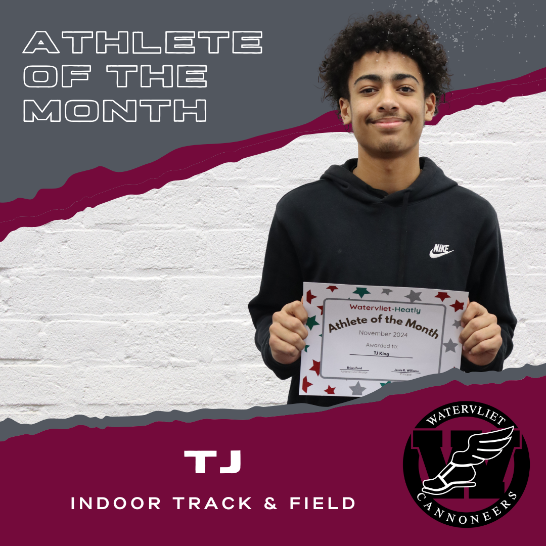 Student Athletes of the Month – November 2024 - Watervliet City School ...