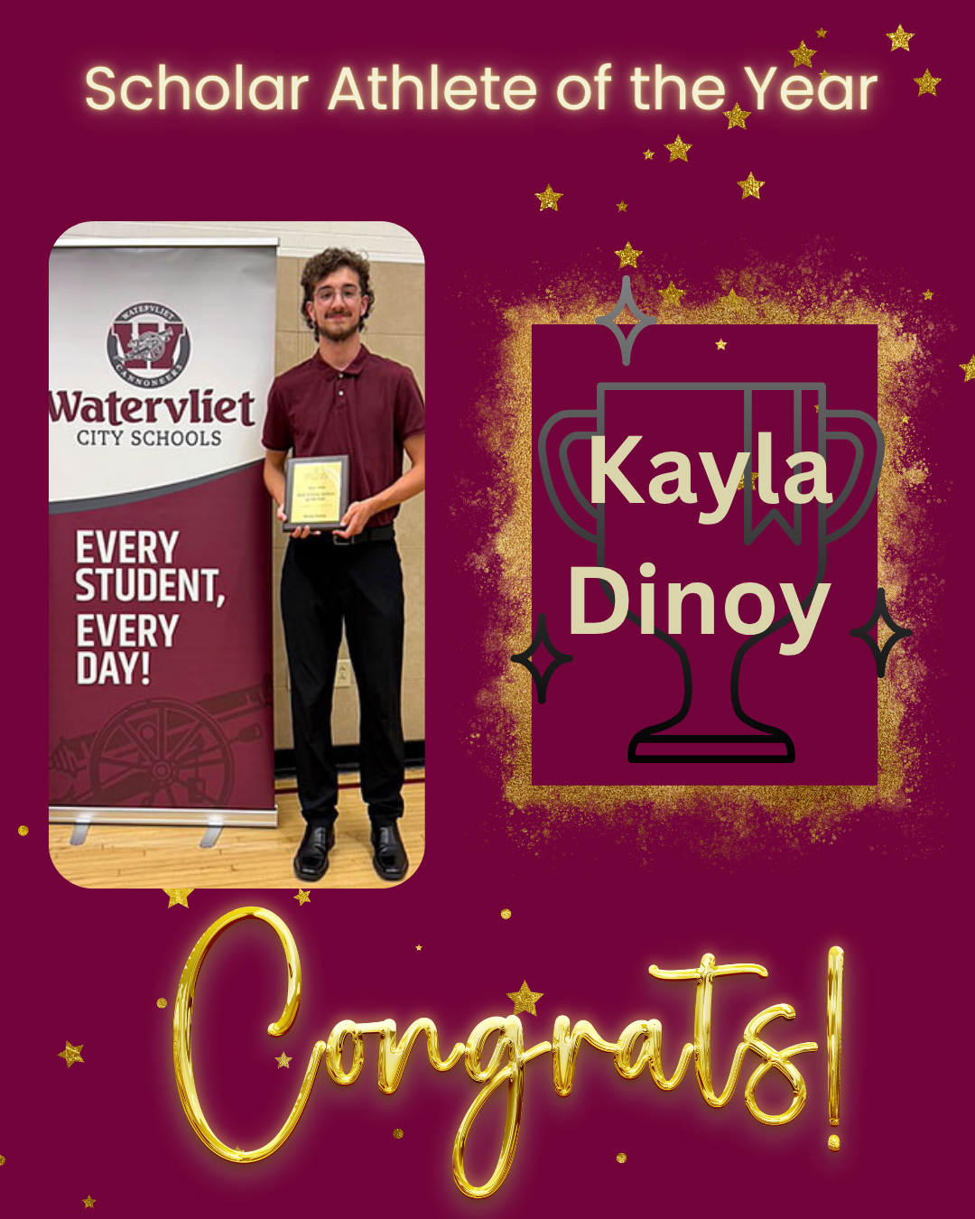 Student athletes recognized at varsity awards - Watervliet City School ...