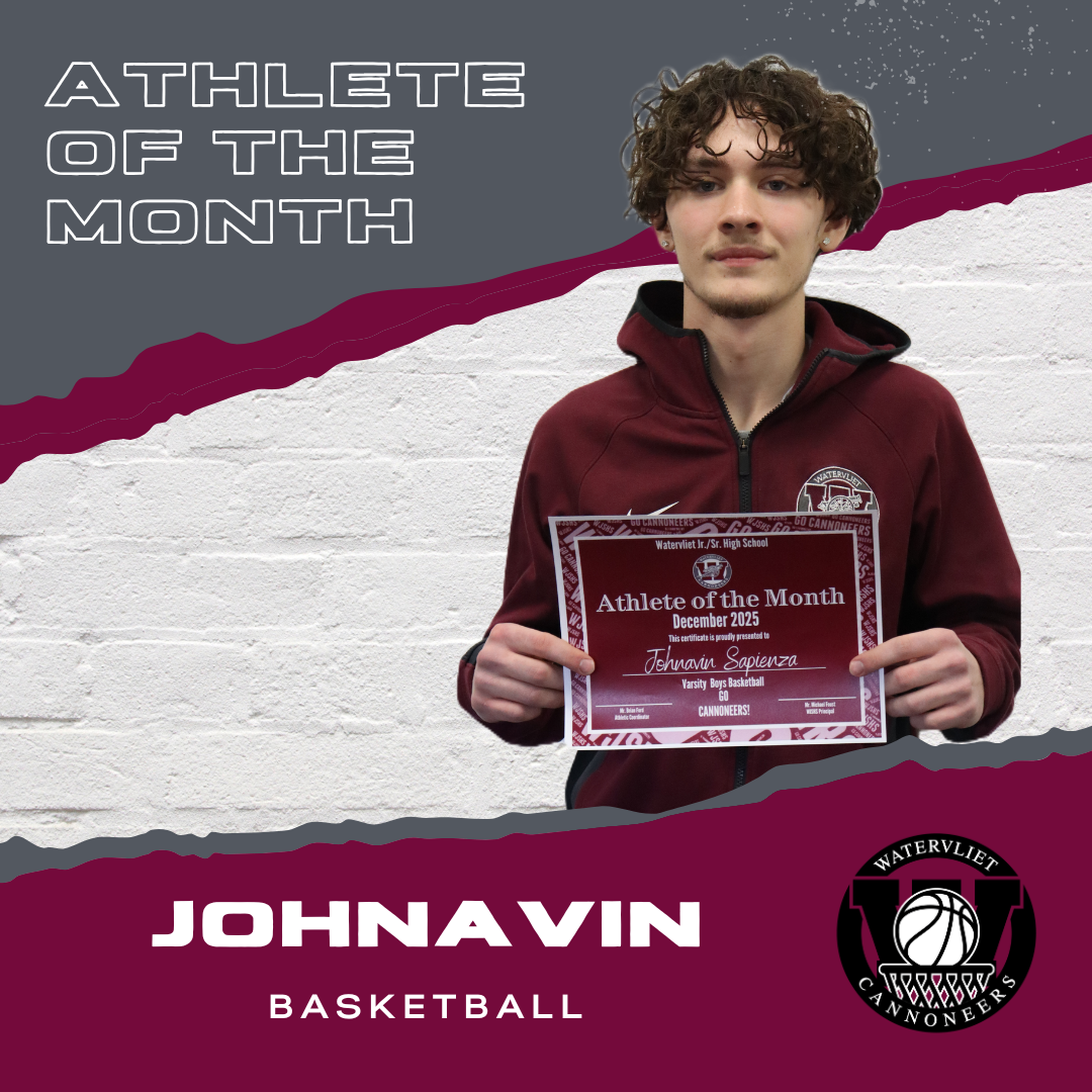 Student Athletes of the Month – December 2025 - Watervliet City School ...